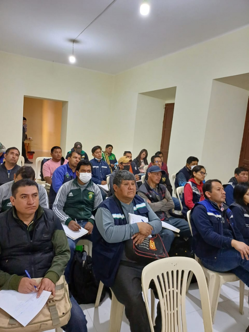 Capacitación para la elaboración y evaluación de ITCP y EDTP en Manejo ...